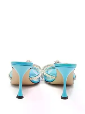Mach & Mach 95mm Rhinestone-embellished Pumps