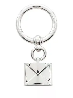 Hermès 2010 Envelope Scarf Ring - Silver