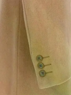 A.N.G.E.L.O. VINTAGE CULT 1970s Camel Wool-cashmere Blend Double-breasted Coat