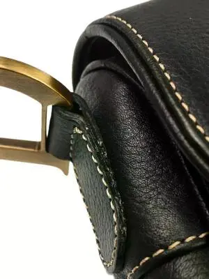 Dior 2002 Saddle Handbag - Black