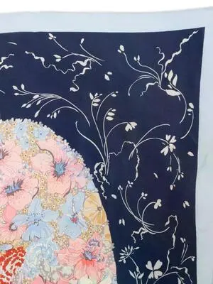 FERRAGAMO 1980s Silk Scarf