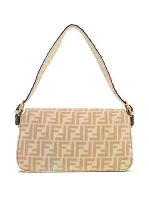 Fendi 2010s Baguette Shoulder Bag - Neutrals