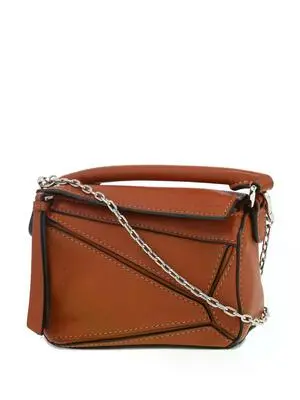 Loewe Puzzle Shoulder Bag - Brown