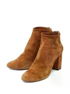 AQUAZZURA Brooklyn 80mm Block Heel Boots
