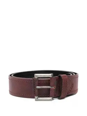 ROMEO GIGLI 1990s Textured Belt - Red