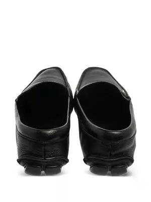 Prada Leather Penny Slot Loafers