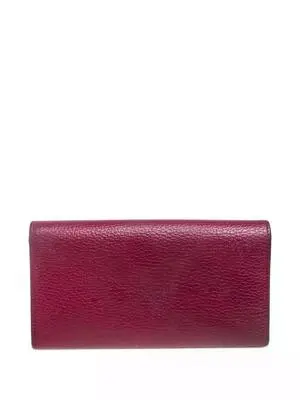 Gucci Leather Wallet - Red