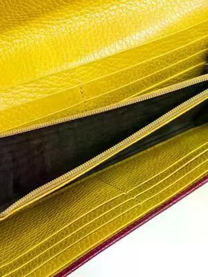 Gucci Leather Wallet - Red