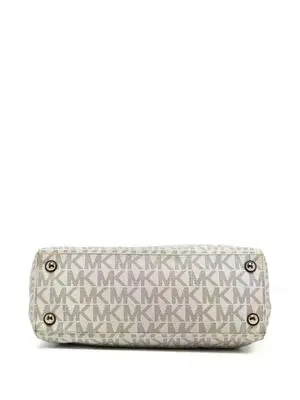 Michael Kors Monogram Canvas Tote Bag