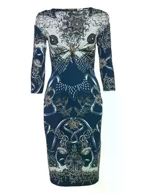 Roberto Cavalli Round Neck Cocktail Dresses
