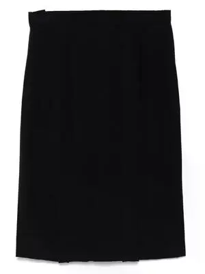 Givenchy X Alexander Mcqueen 1990s High-waisted Skirt
