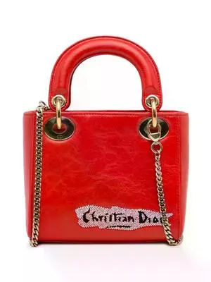 Dior Mini Lady Handbag - Red