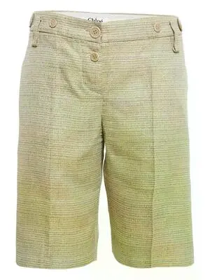 Chloé Button-fastening Knee-length Shorts