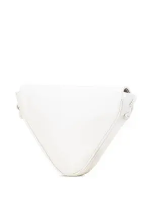 Celine 2020 Smooth Calfskin Logo Triangle Crossbody Bag