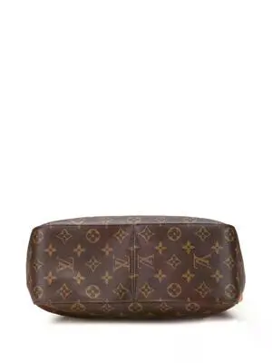 LOUIS VUITTON Monogram Looping Gm Shoulder Bag - Brown