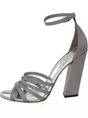 Burberry Mid Heel Sandals For Women