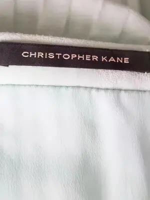 CHRISTOPHER KANE Pleated Wool Mini Skirt
