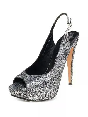 GINA Leather Heeled Sandals