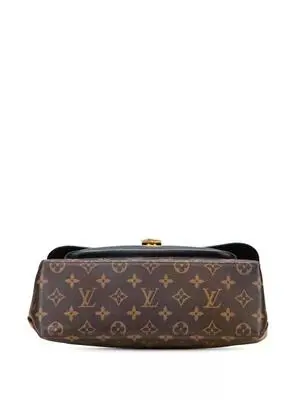 LOUIS VUITTON 2018 Monogram Marignan Satchel - Black
