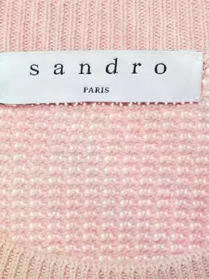 Sandro Cotton Knit Sweater