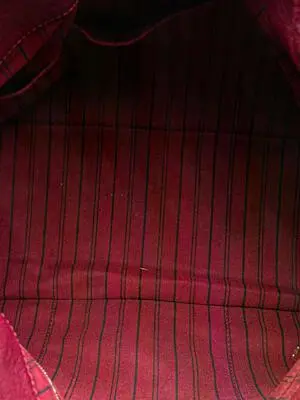 LOUIS VUITTON Monogram Empreinte Artsy Mm Hobo Bag - Red