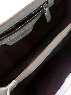 Emporio Armani Leather Flap Shoulder Bag