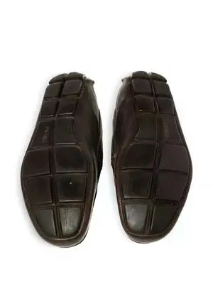 Prada Logo-lettering Loafers