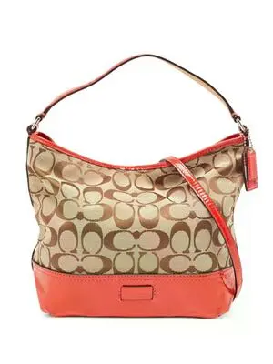 COACH VINTAGE Monogram-print Shoulder Bag