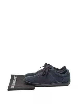 TOD'S Suede Lace-up Sneakers - Blue