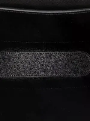 Hermès Epsom Octogone 23 Crossbody Bag - Black