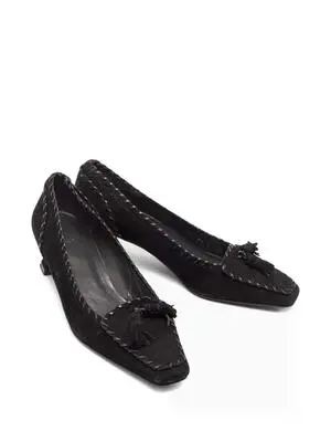 STUART WEITZMAN 50mm Suede Leather Pumps