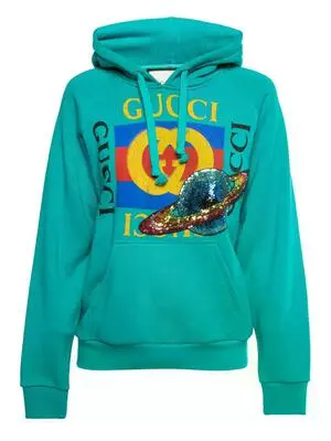 Gucci Sequin-embellished Hoodie