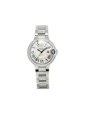Cartier Ballon Bleu 33mm Timepiece - Silver