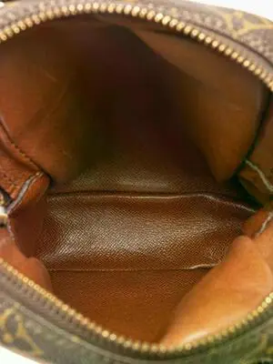 LOUIS VUITTON 1988 Monogram Mini Amazone Crossbody Bag - Brown
