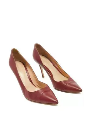 GIANVITO ROSSI 90mm Leather Pumps