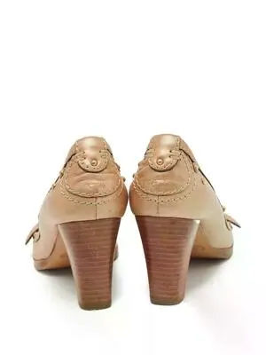 Chloé 110mm Leather Pumps