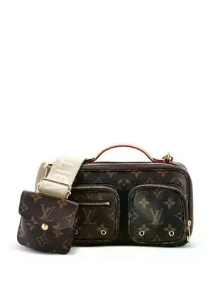 LOUIS VUITTON Utility Monogram Canvas Crossbody Bag - Brown