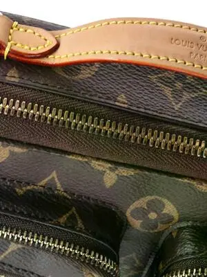 LOUIS VUITTON Utility Monogram Canvas Crossbody Bag - Brown