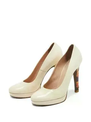 Versace 125mm Floral-heel Pumps