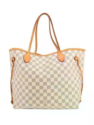 LOUIS VUITTON Neverfull Tote Bag - Neutrals