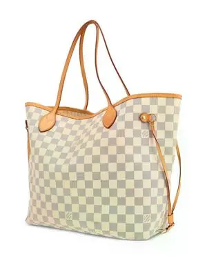 LOUIS VUITTON Neverfull Tote Bag - Neutrals
