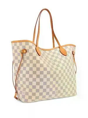 LOUIS VUITTON Neverfull Tote Bag - Neutrals