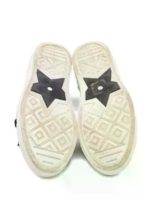 Dior Panelled Oblique High-top Sneakers