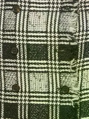 Thom Browne Check-pattern Tweed Skirt