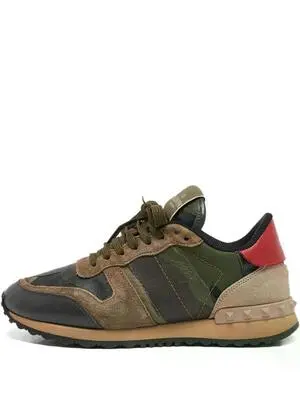 Valentino Garavani Rockrunner Panelled Sneakers