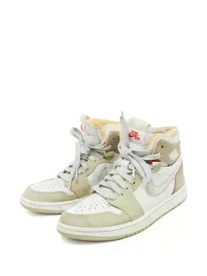 Nike Air Jordan 1 Leather Suede Sneakers
