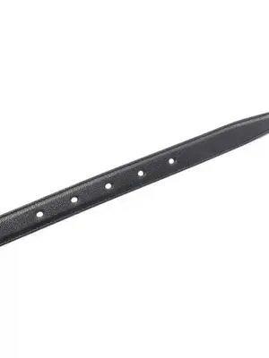 Saint Laurent Cassandre Leather Belt
