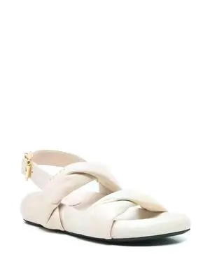 Marni Bubble Slingback Sandals - Neutrals