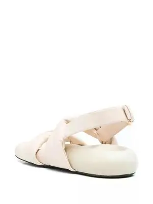 Marni Bubble Slingback Sandals - Neutrals