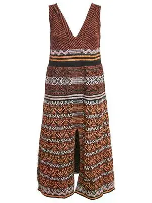 Missoni Geometric-pattern Knit Dress